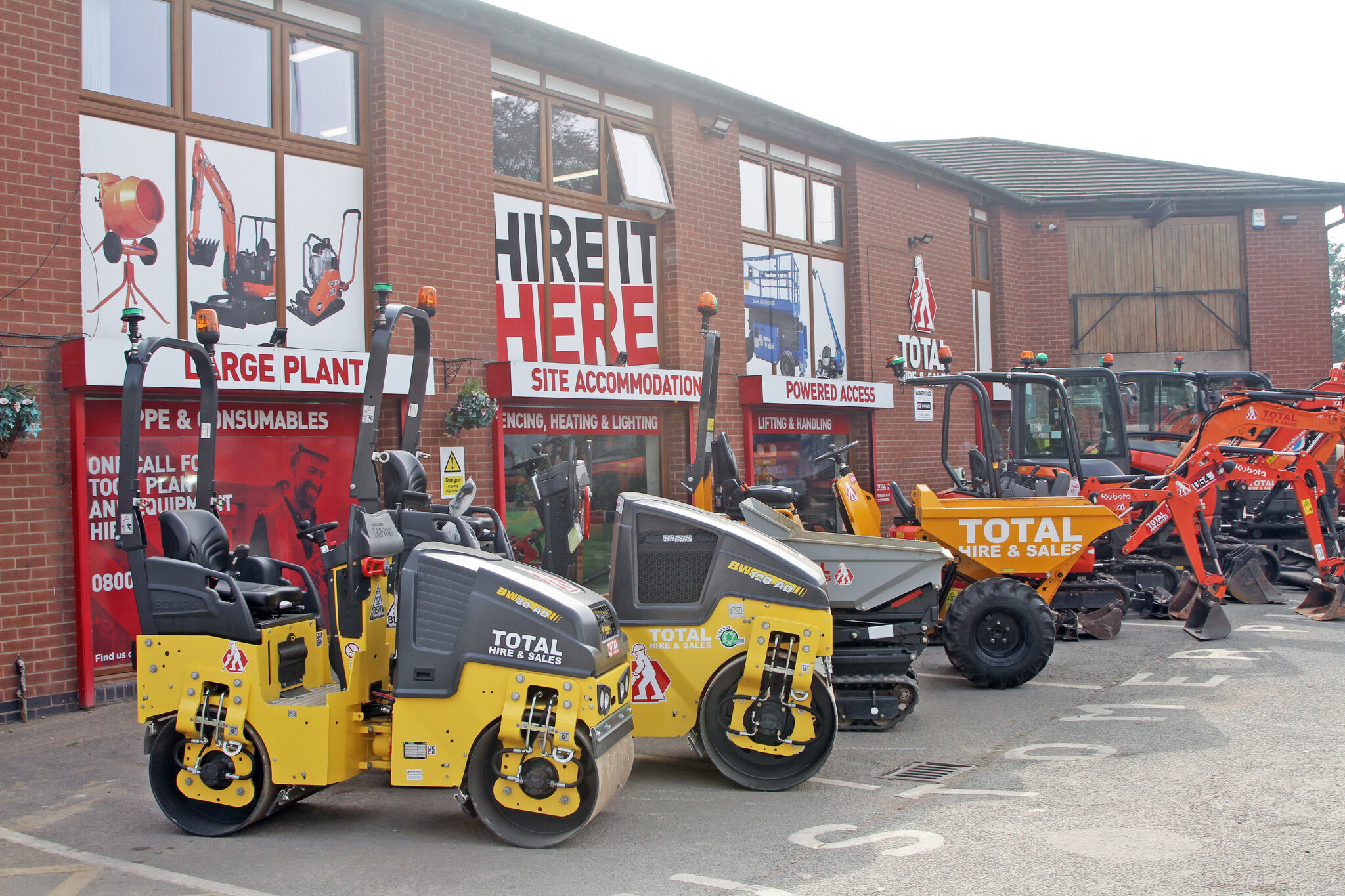 Derby Central | Total Hire & Sales