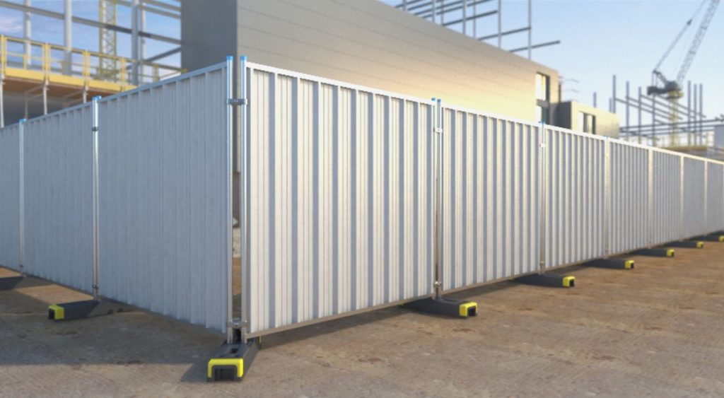 2.0m Solid Site Screen Hoarding - Total Hire Sales